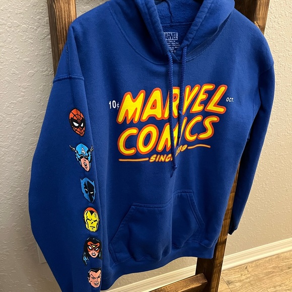 Marvel | Sweaters | Marvel Superheroes Hoodie For Adults | Poshmark